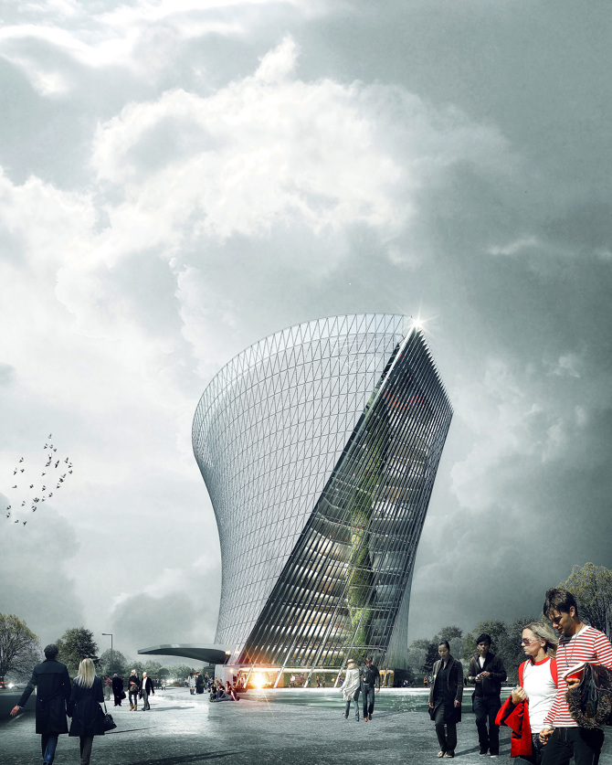 FLYING GARDEN TOWER - Poyao Shih
