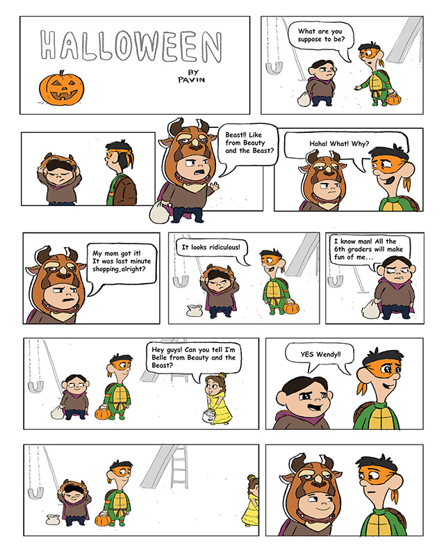 Web Comics! - Pavin's Storyboard Portfolio