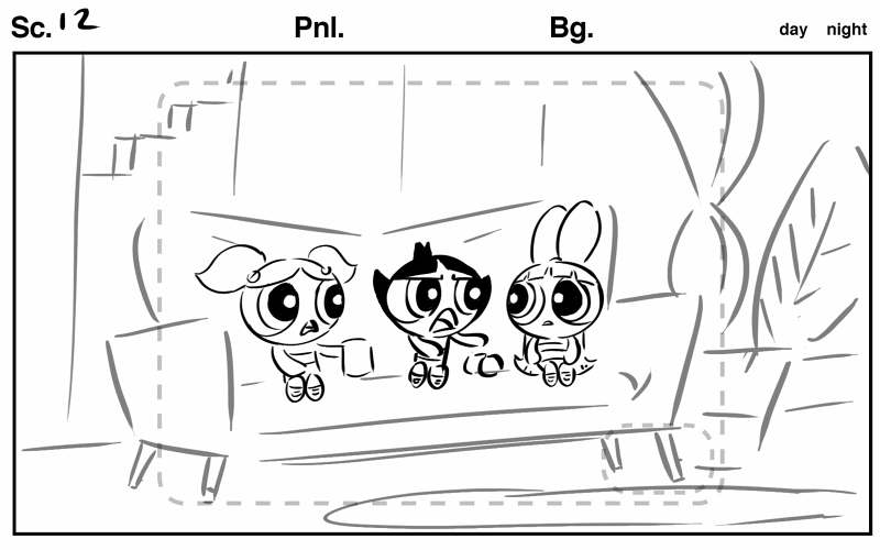 "The Powerpuff Girls" - Pavin's Storyboard Portfolio