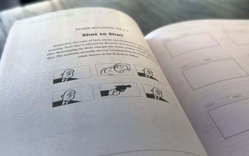 Storyboard Planner - book design - Pavin's Storyboard Portfolio