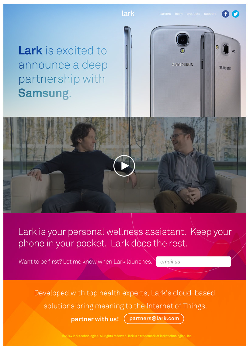 Samsung x Lark - mydangwork