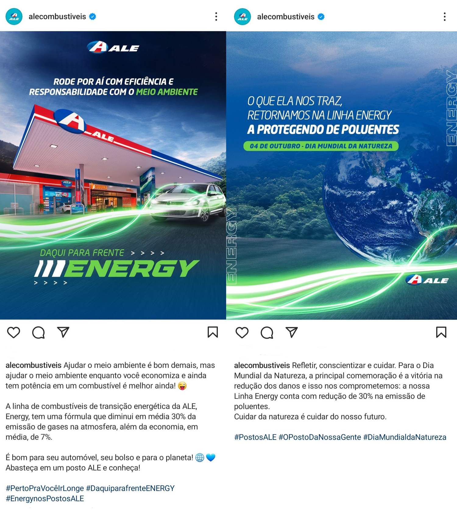 ALE Combustíveis - Linha Energy - Kalil.