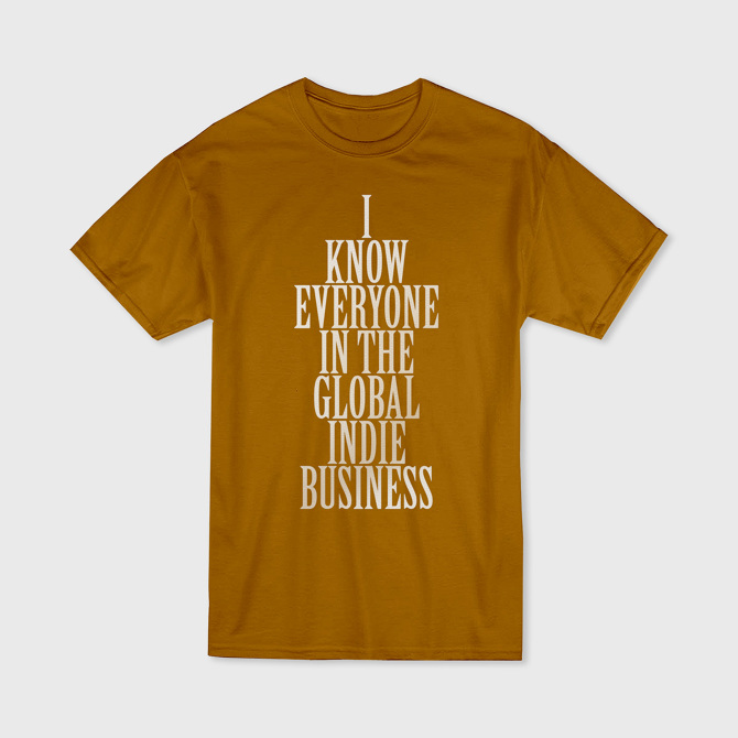 I Know Everyone... T-Shirt - Platinum