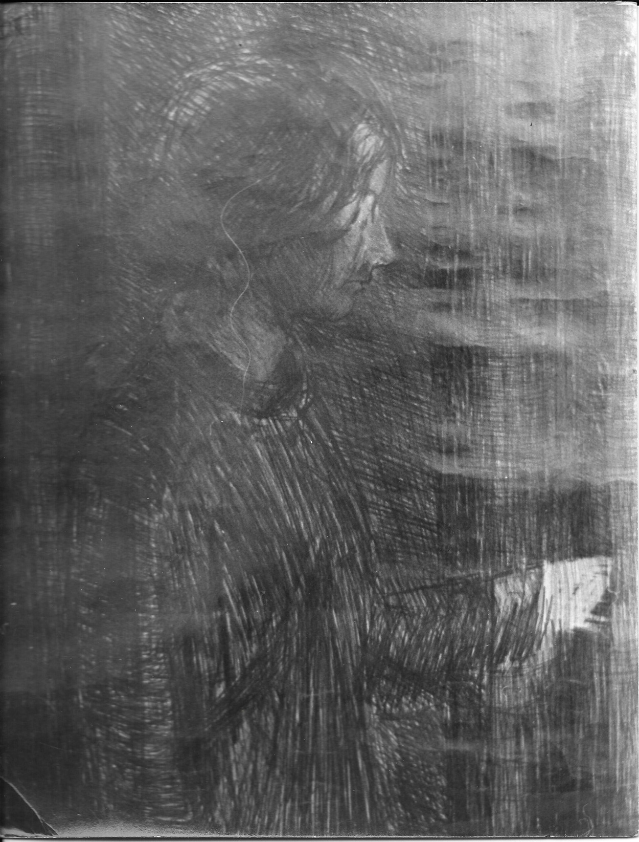 Friends - Large Drawings - 1968/69 - June Collier