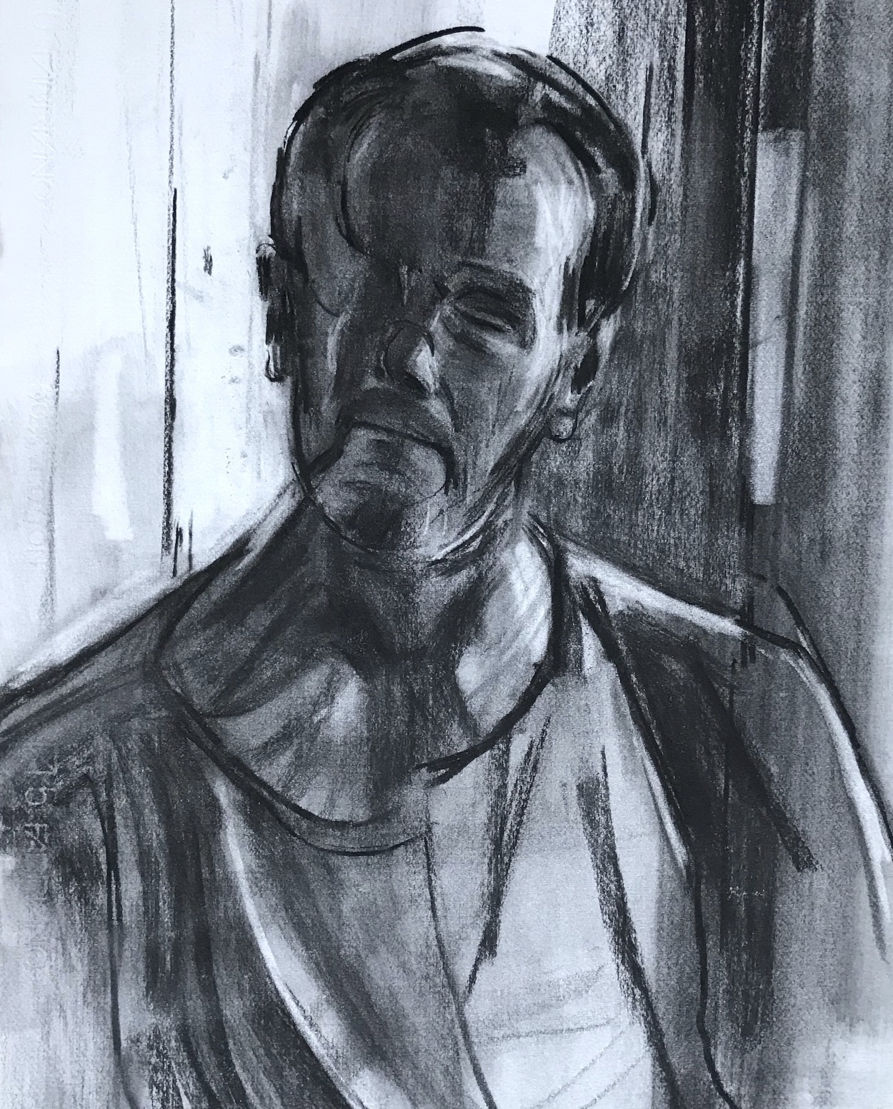 Ken, my blind friend - 1990s - June Collier
