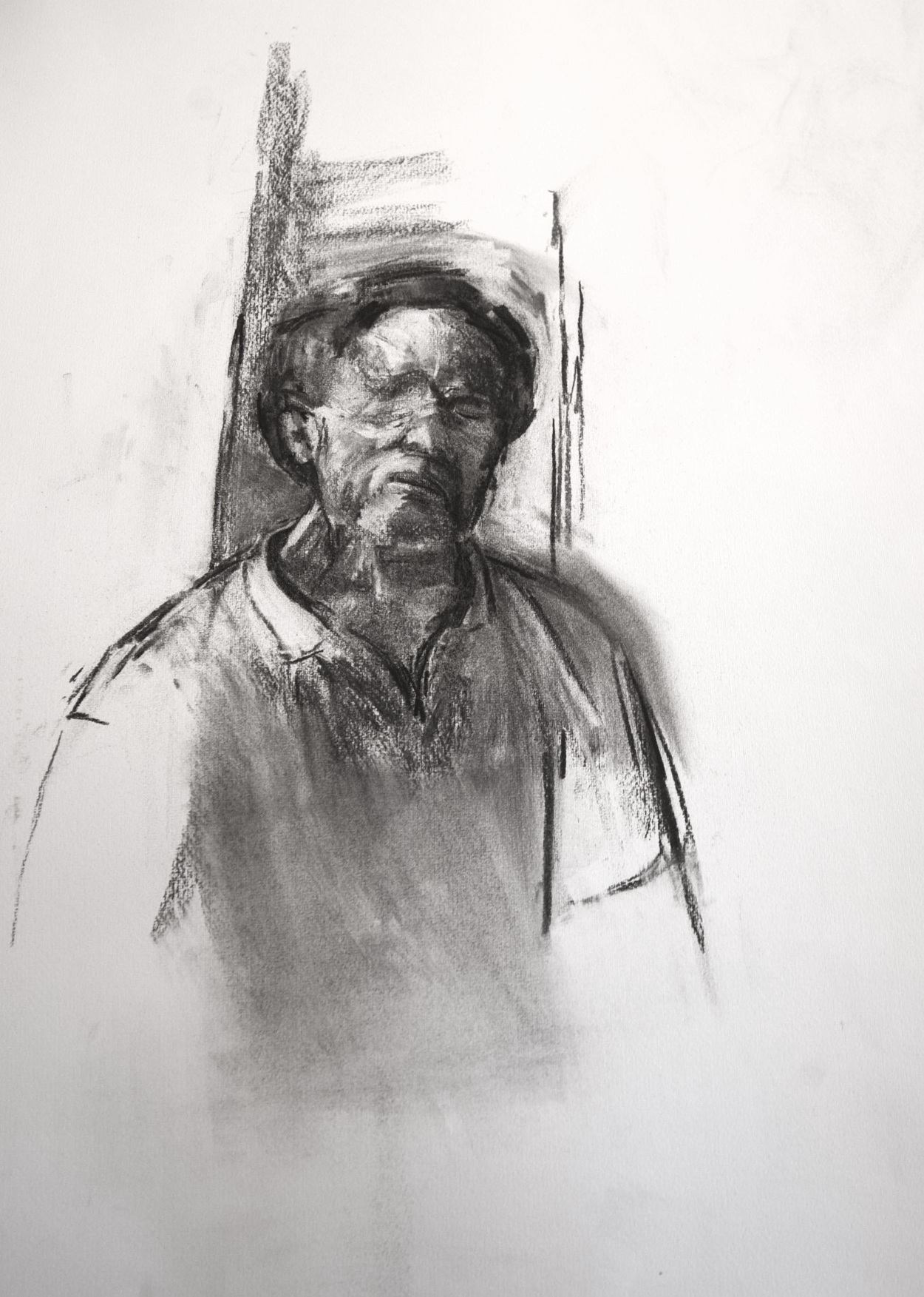 Ken, my blind friend - 1990s - June Collier