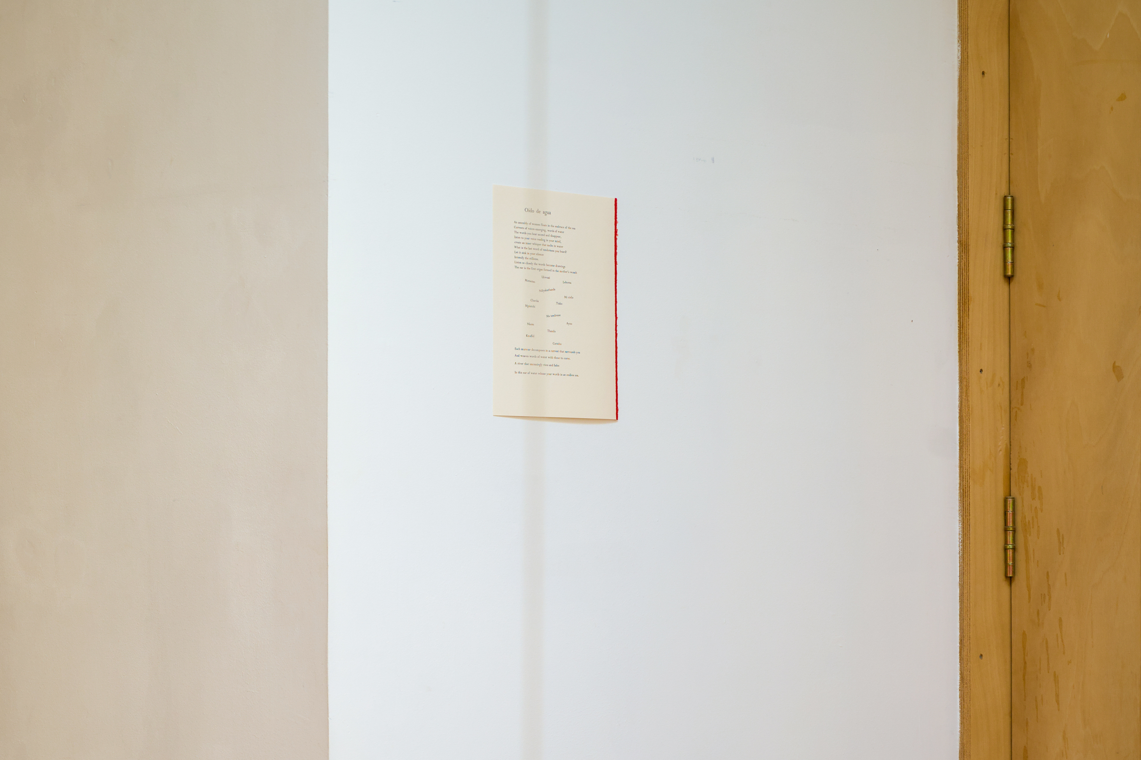 Oído de agua - Daniel Godínez Nivón