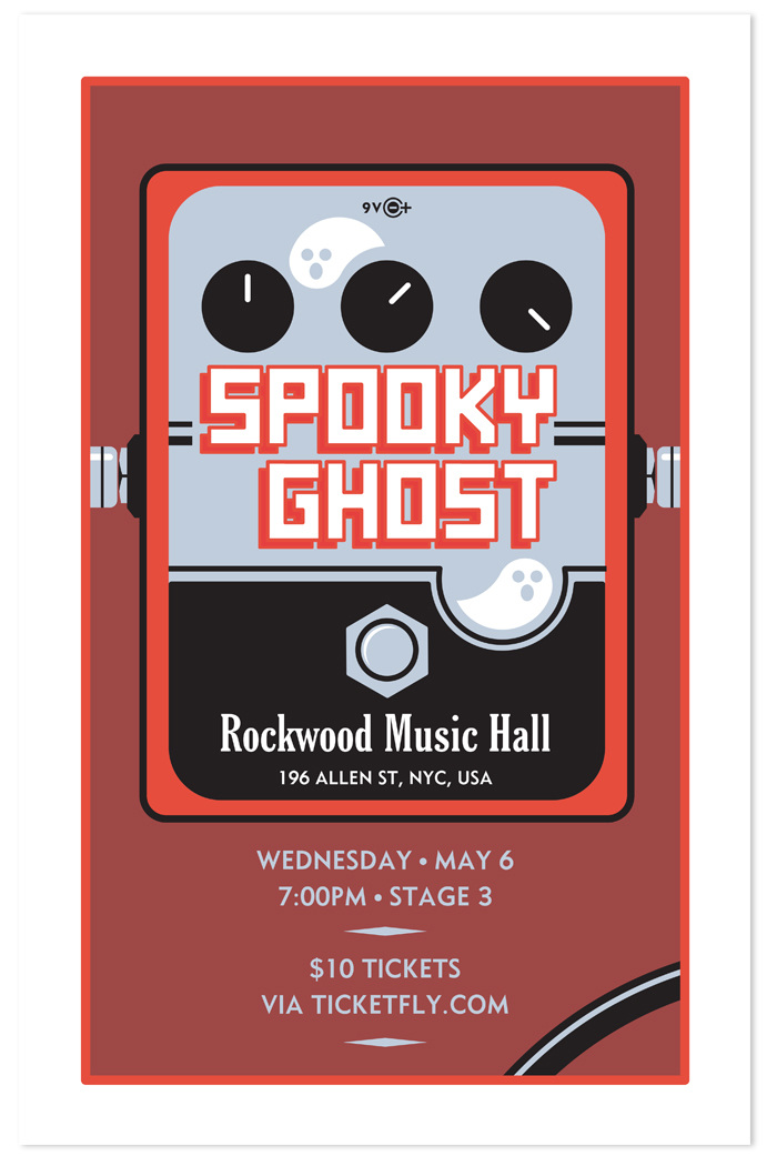 spooky ghost posters - David Bamundo Art and Design