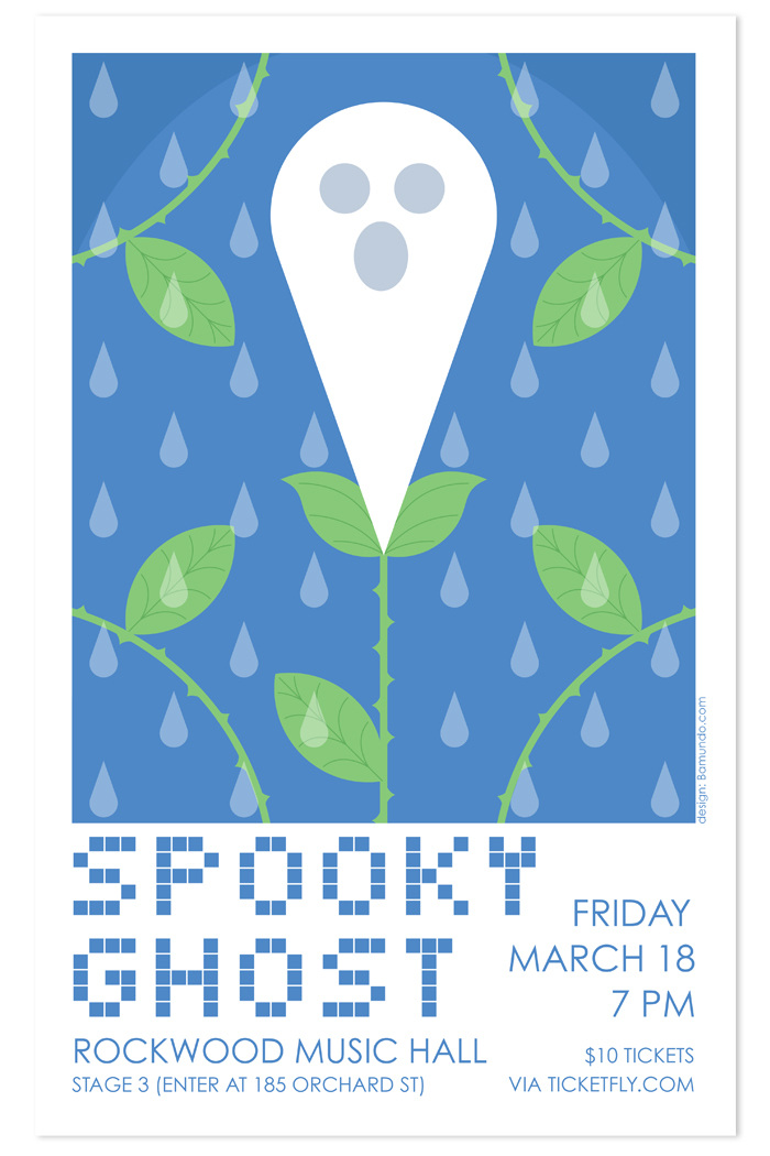 spooky ghost posters - David Bamundo Art and Design