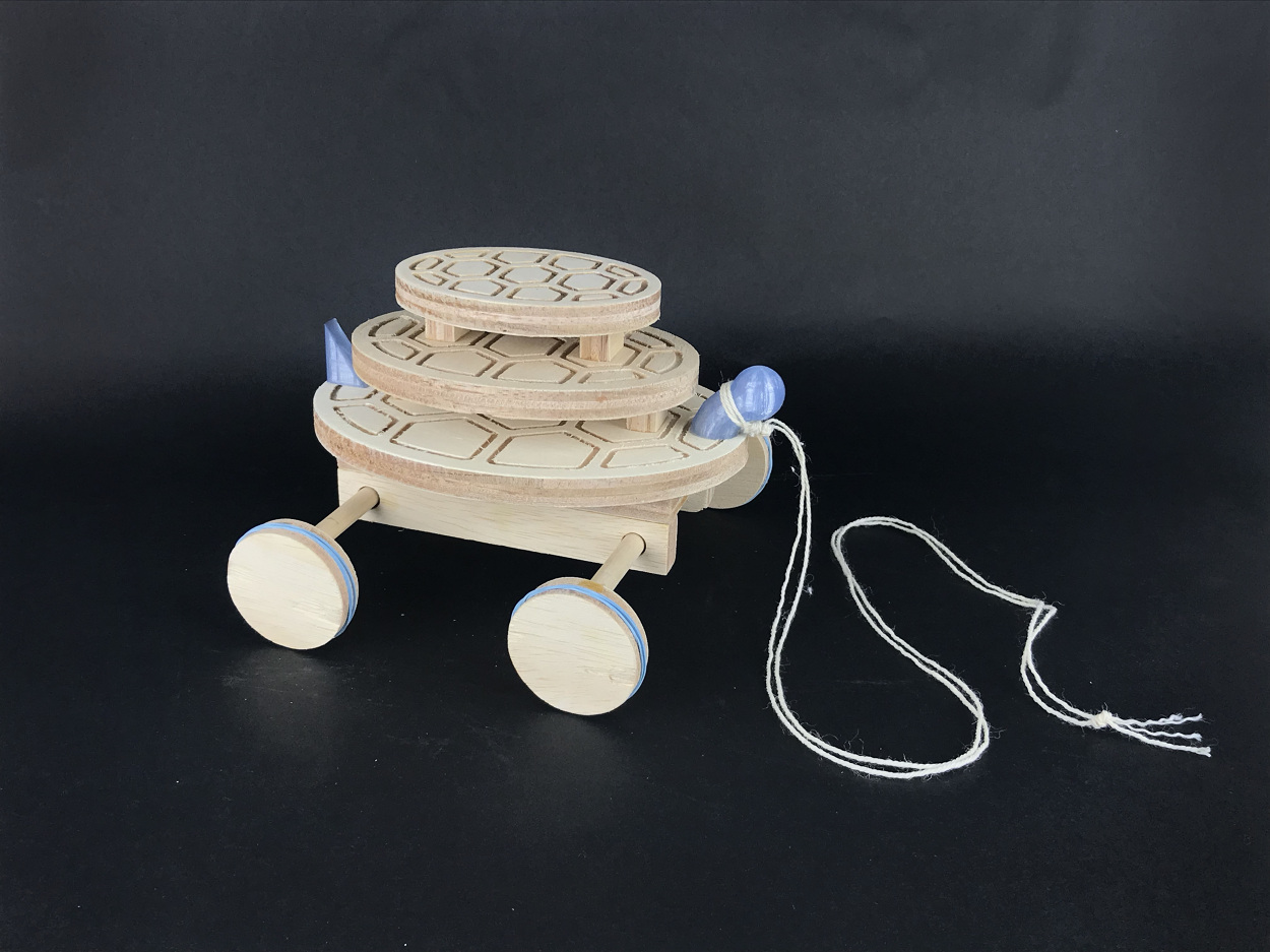Waddling Turtle Toy Prototype - Leanne Lin