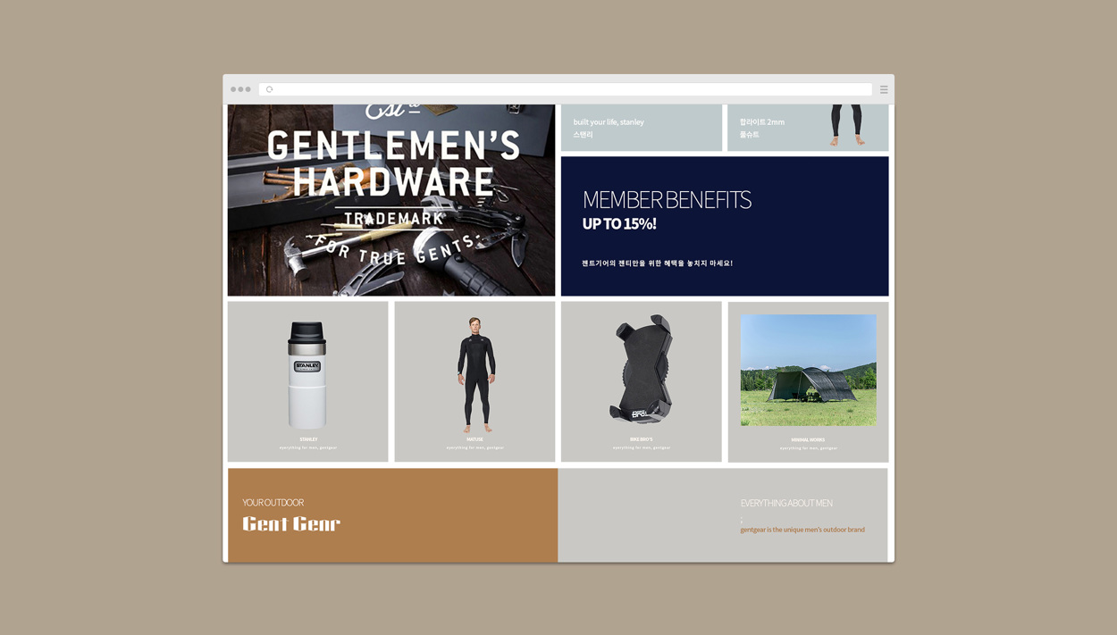 VISUAL IDENTITY / GENT GEAR - studio satday