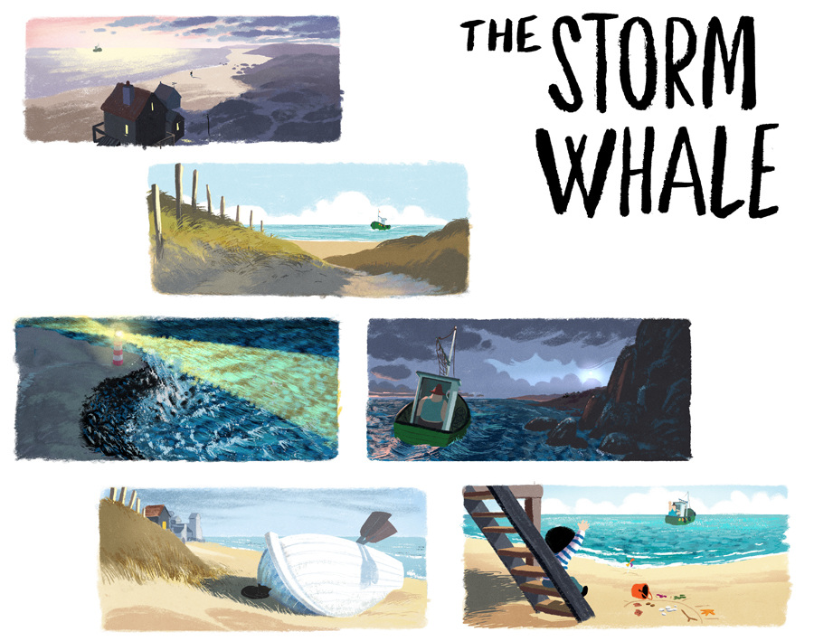 The Storm Whale Trilogy - Robin Shaw Animator & Illustrator
