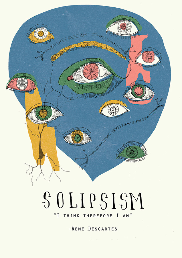 Philosophy Schools - Alice Strotten Illustration