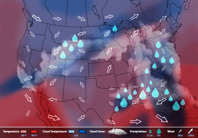 Synoptic Weather Map - David Sasson