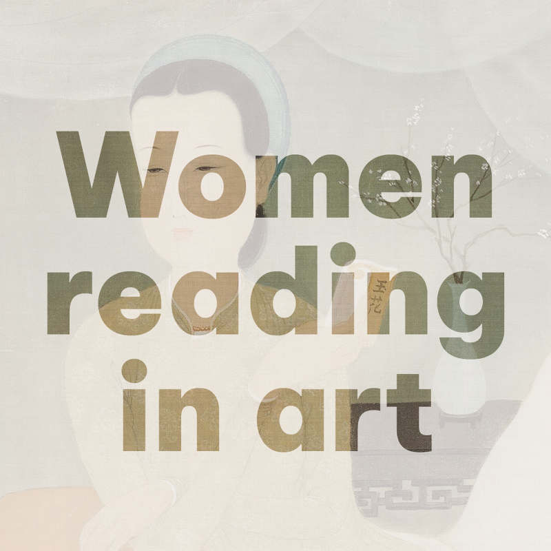 Women reading in Art - Atelier Nguyen Pham