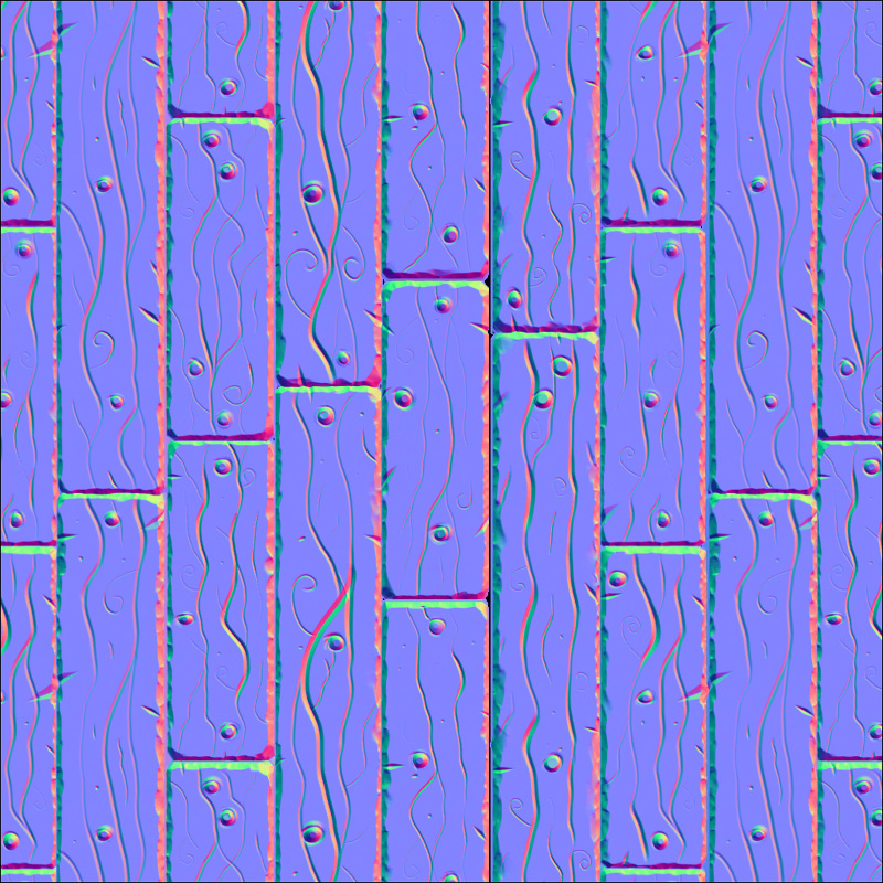 Handmade Tileable Texture Practice - Jon Ander Navarro