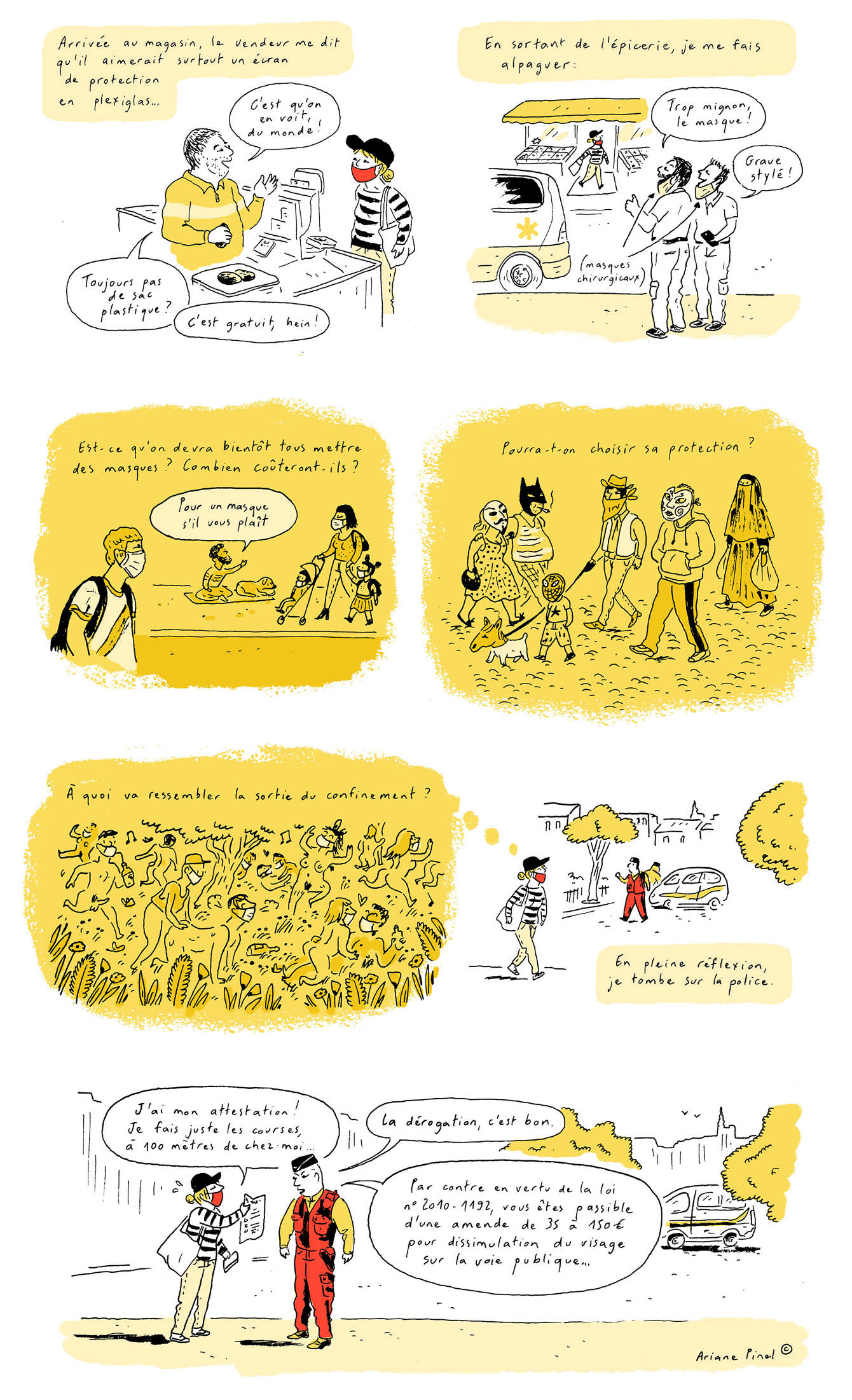 Confinement - Ariane Pinel