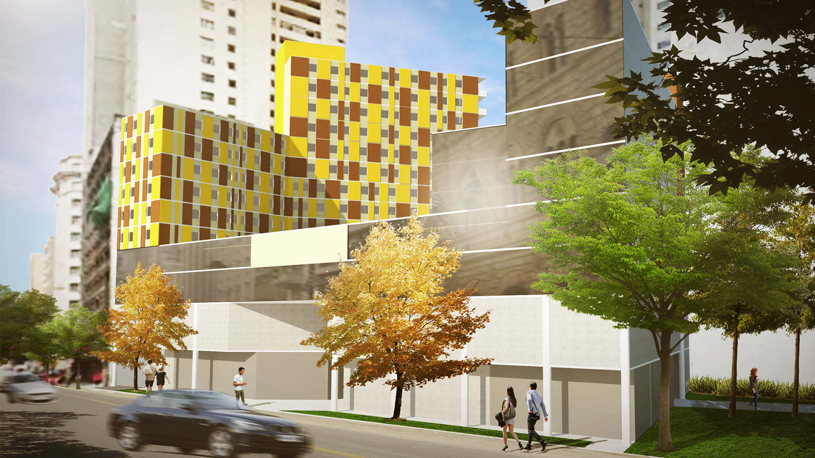 Edifício Multifuncional - Lívia Darin: Portfólio