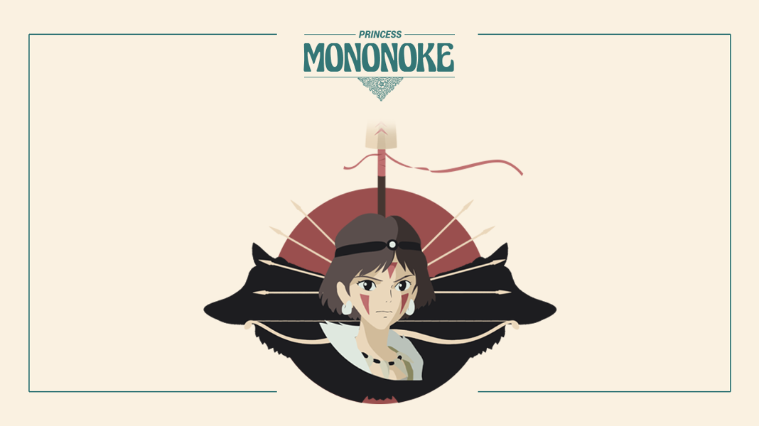 Princess Mononoke Cover Re-Design - gnar
