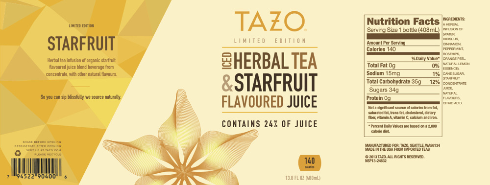 Tazo Packaging Refresh - PORTFOLIO | WINNESSA