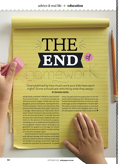 The end of homework? - www.shandadeziel.com