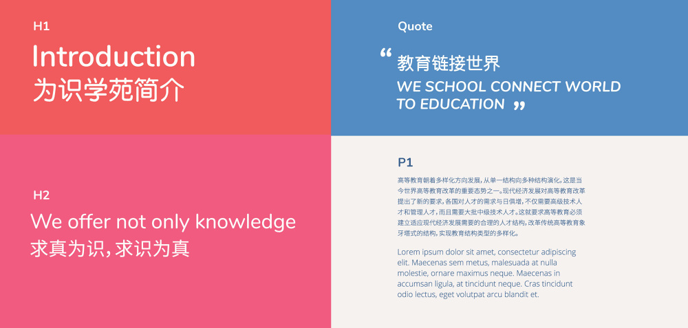 WeSchool Online Education | 为识学苑教育机构 - Melo & Yan | Design Studio