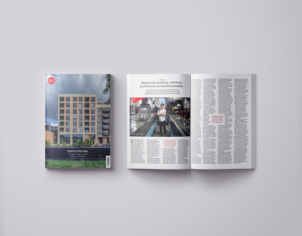 Architect's Journal Feature - Hildrey Studio