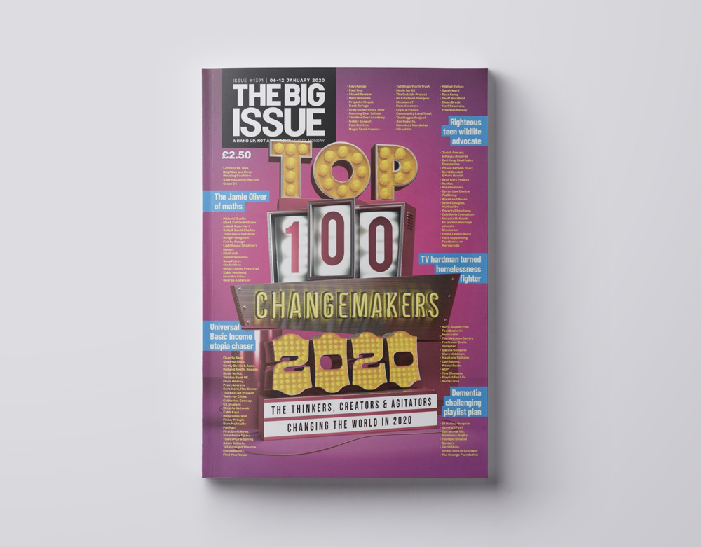 The Big Issue Changemakers 2020 - Hildrey Studio