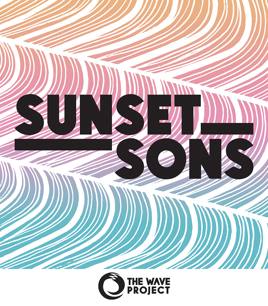 Sunset Sons x The Wave Project - Alice Douglas Illustration