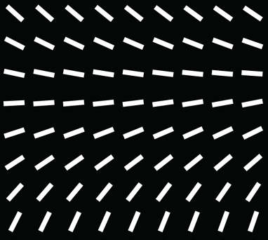 360 Lines Rotating Through Each Degree - ILIVEINASQUARE