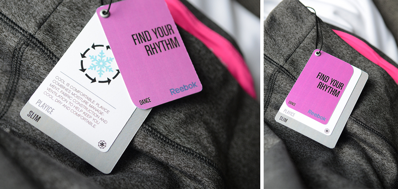 Reebok Hangtag System - Sarah Osborn Design Portfolio