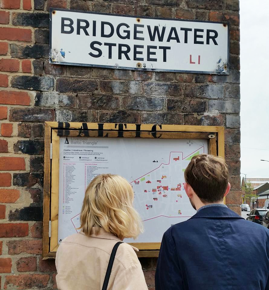 Baltic Triangle Noticeboard - samjonesdesign