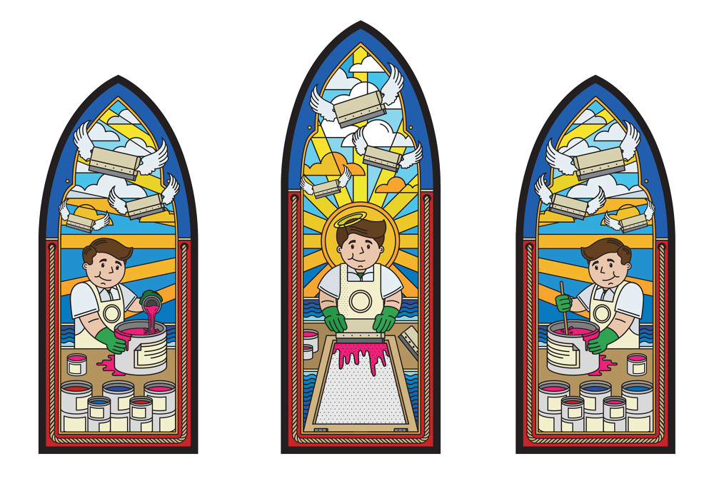 Classic Screens - Stained Glass - samjonesdesign