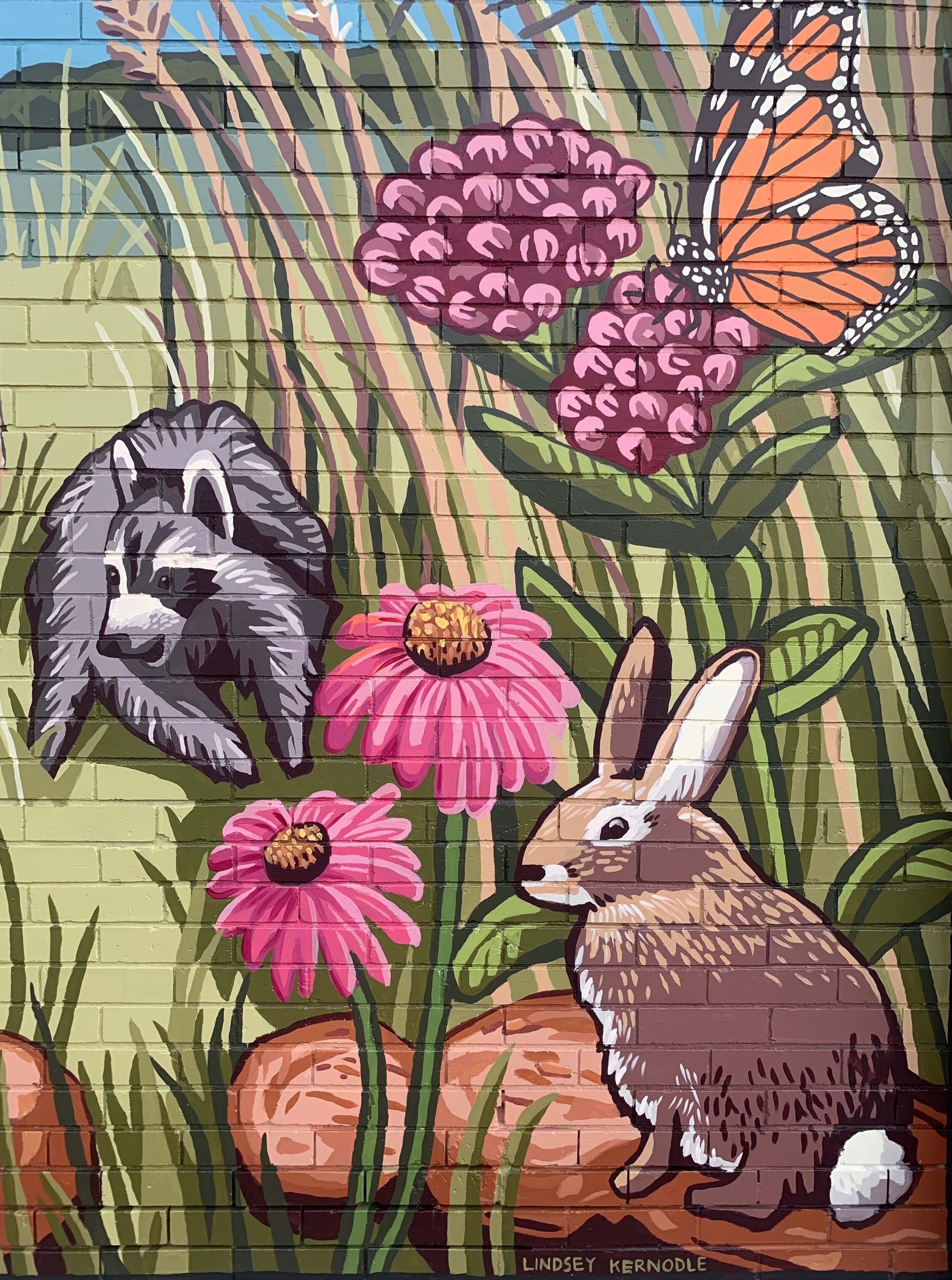 Eastern Prairie Mural - Lindsey Kernodle Artwork