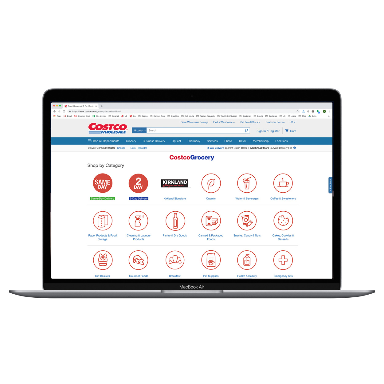 Costco Grocery Icons - ALENA NOLDER