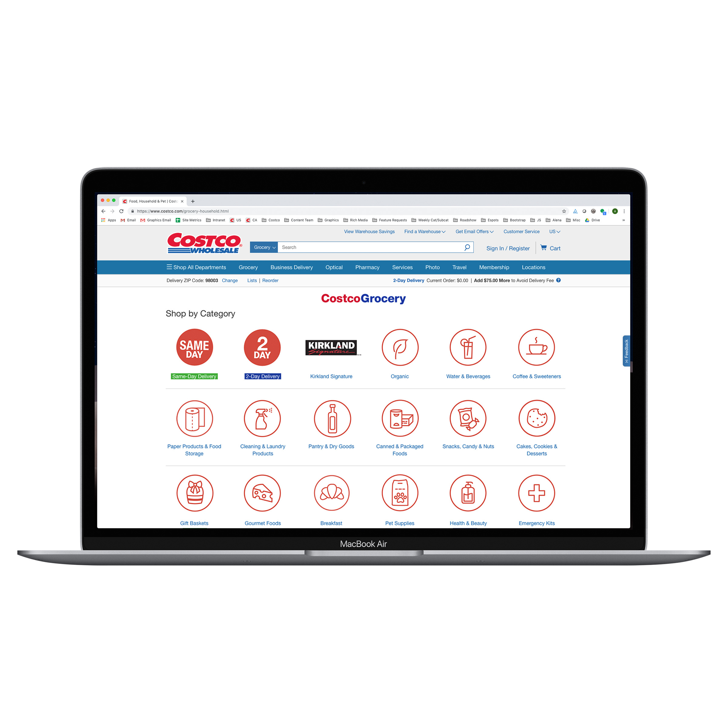 Costco Grocery Icons - ALENA NOLDER