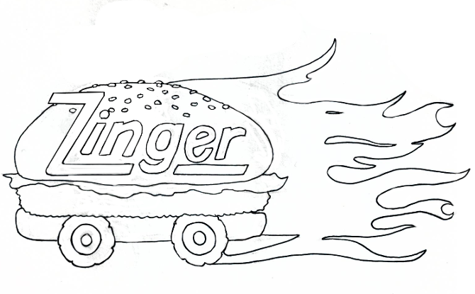 KFC Kingston Colouring Book - Holland Kerr Designs