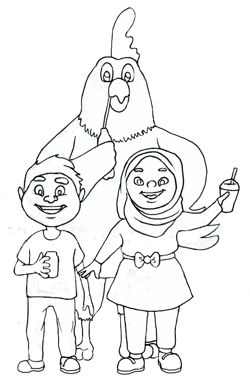 KFC Kingston Colouring Book - Holland Kerr Designs