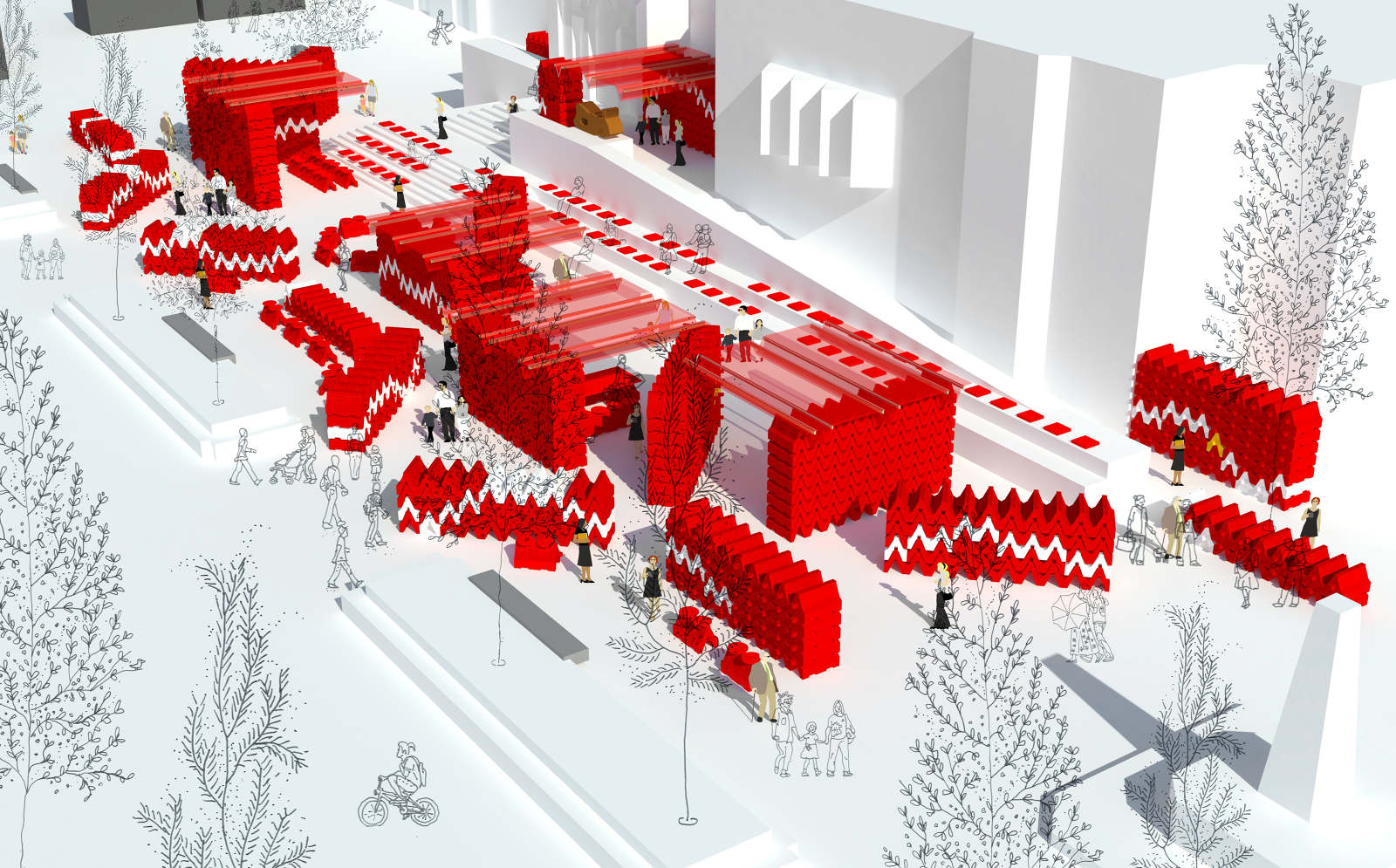 REDSCAPE PAVILION - McCloy + Muchemwa