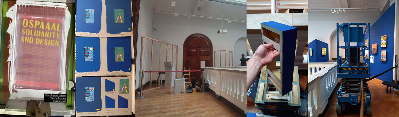 V&A OSPAAAL POSTERS - McCloy + Muchemwa