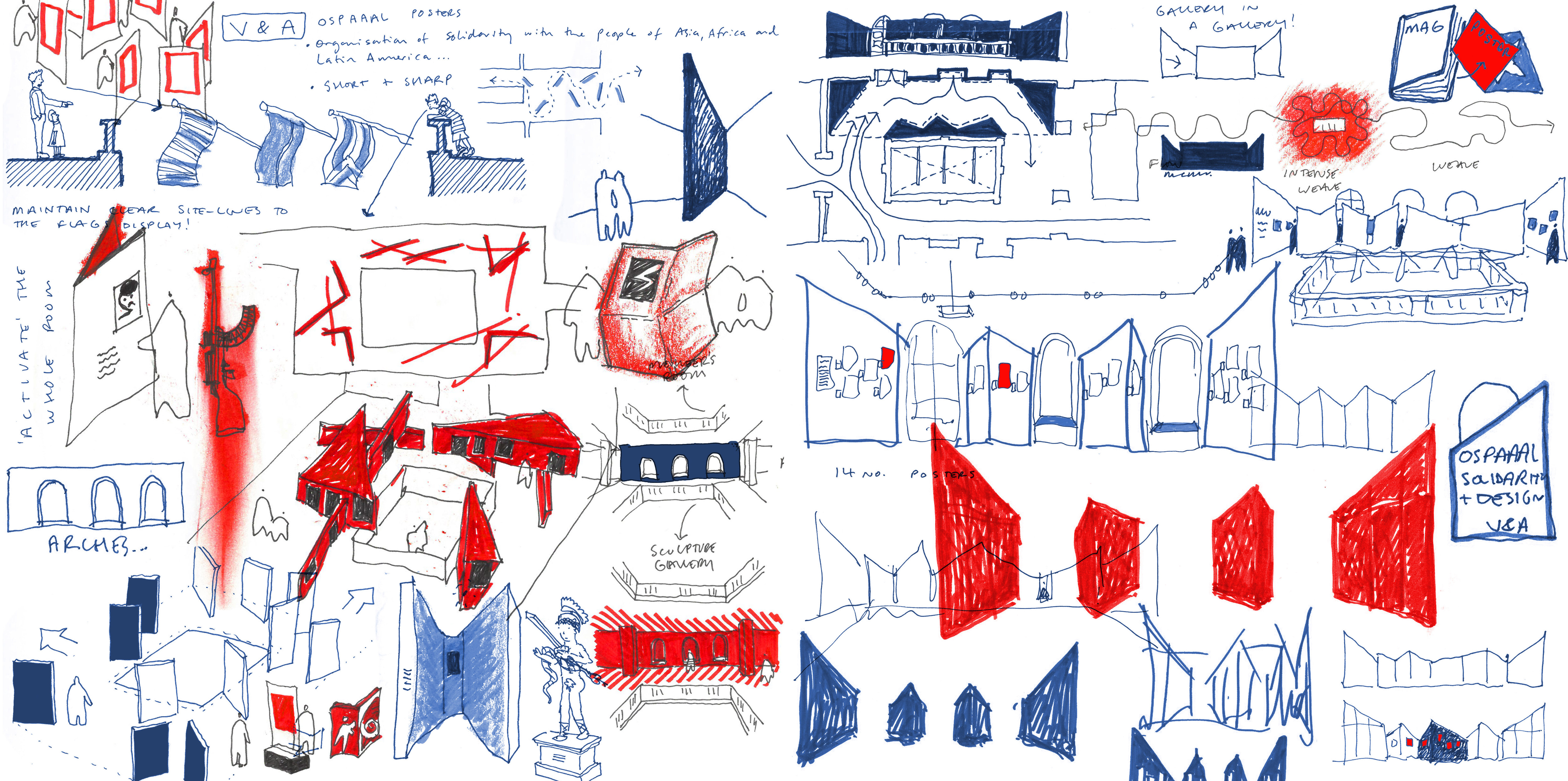 V&A OSPAAAL POSTERS - McCloy + Muchemwa