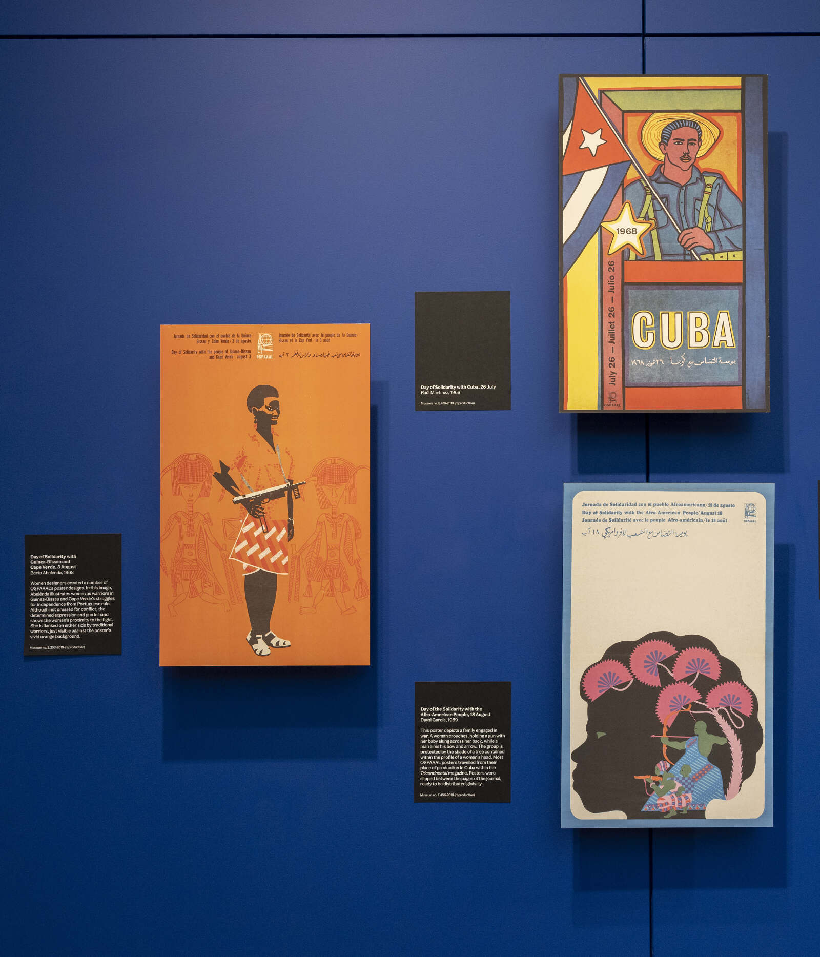 V&A OSPAAAL POSTERS - McCloy + Muchemwa