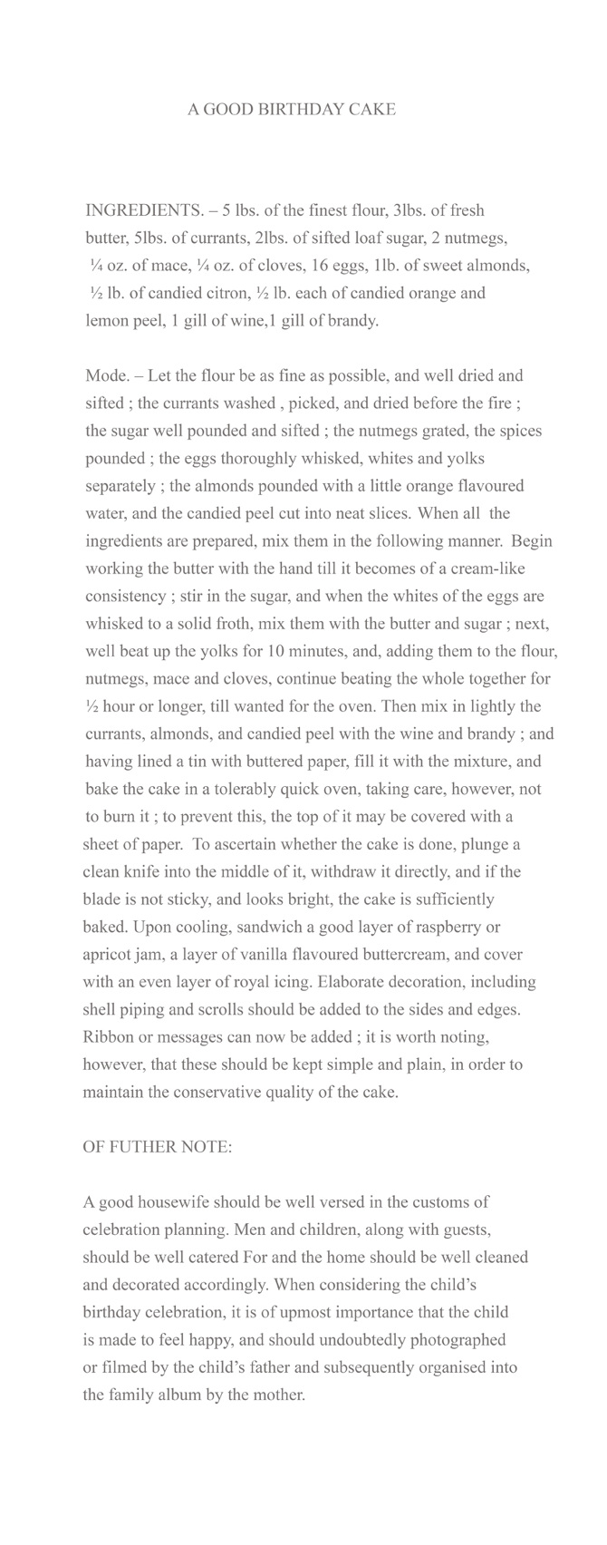 (Level Six) - Untitled (Birthday Cake) - Hope Taylor