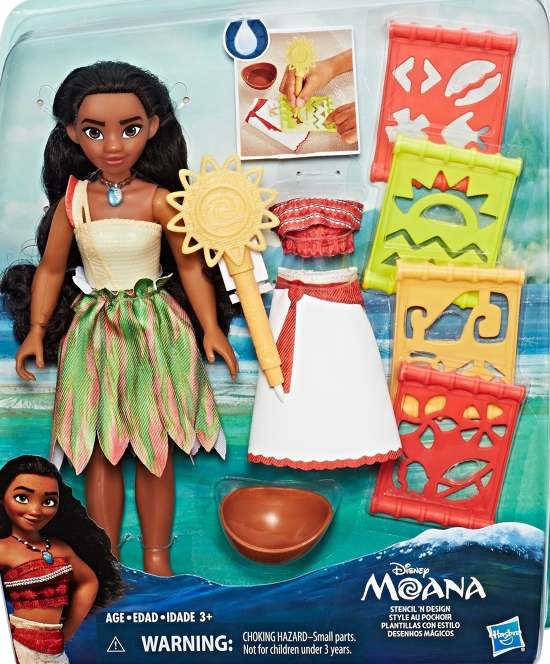 DISNEY MOANA STENCIL 'N DESIGN - Esther Oldenkamp