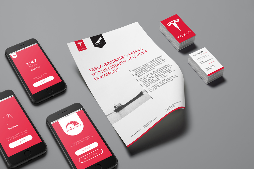 Tesla Brand Arcitecture - the Better design house