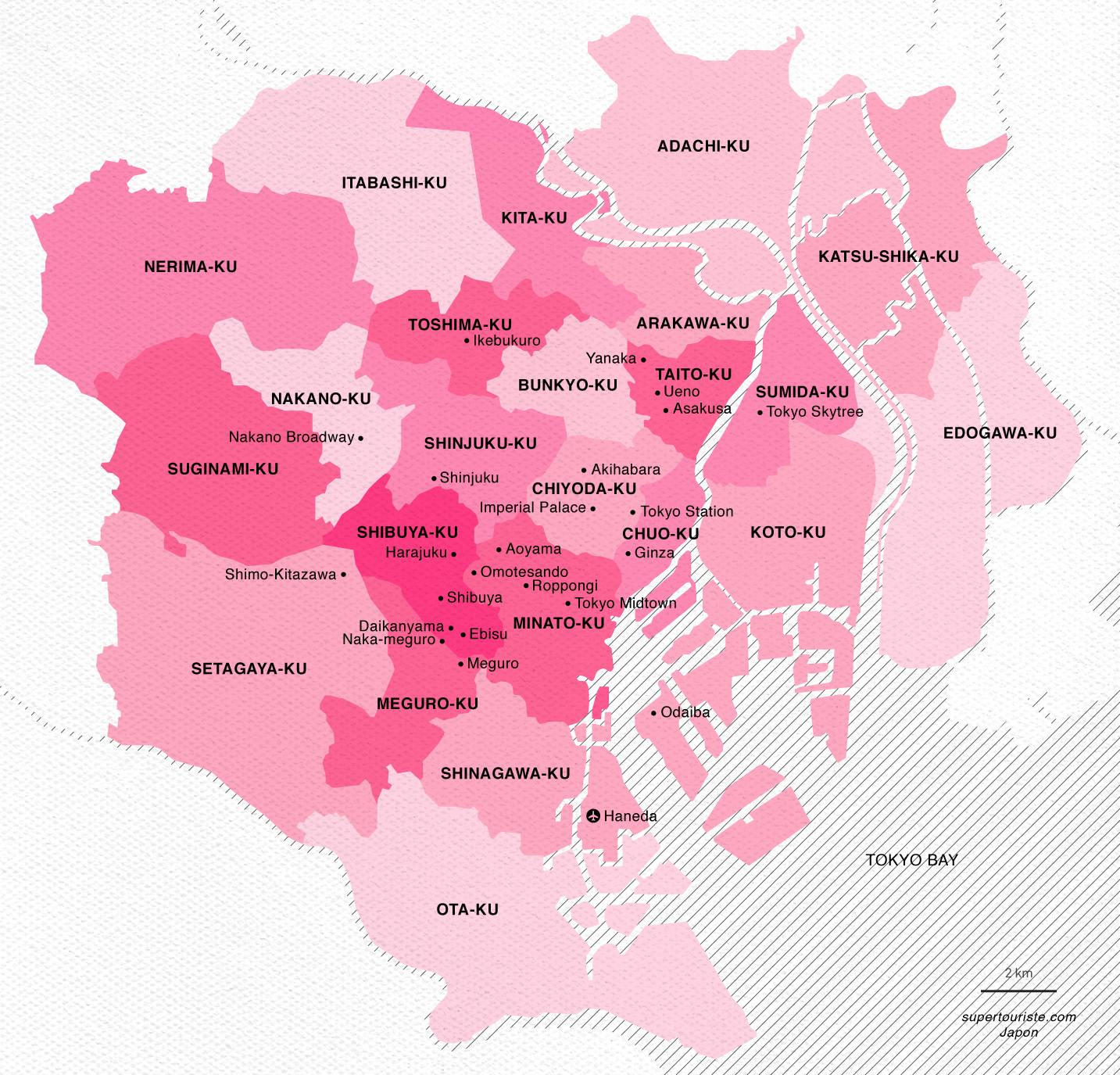 Japon I Tokyo I city guide par quartiers - supertouriste