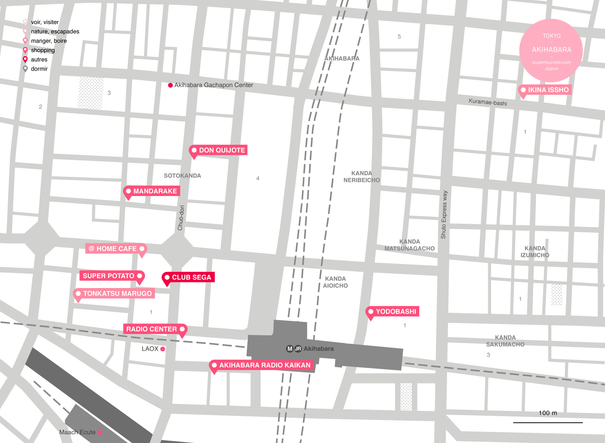 Japon I Tokyo I city guide par quartiers I Akihabara - supertouriste