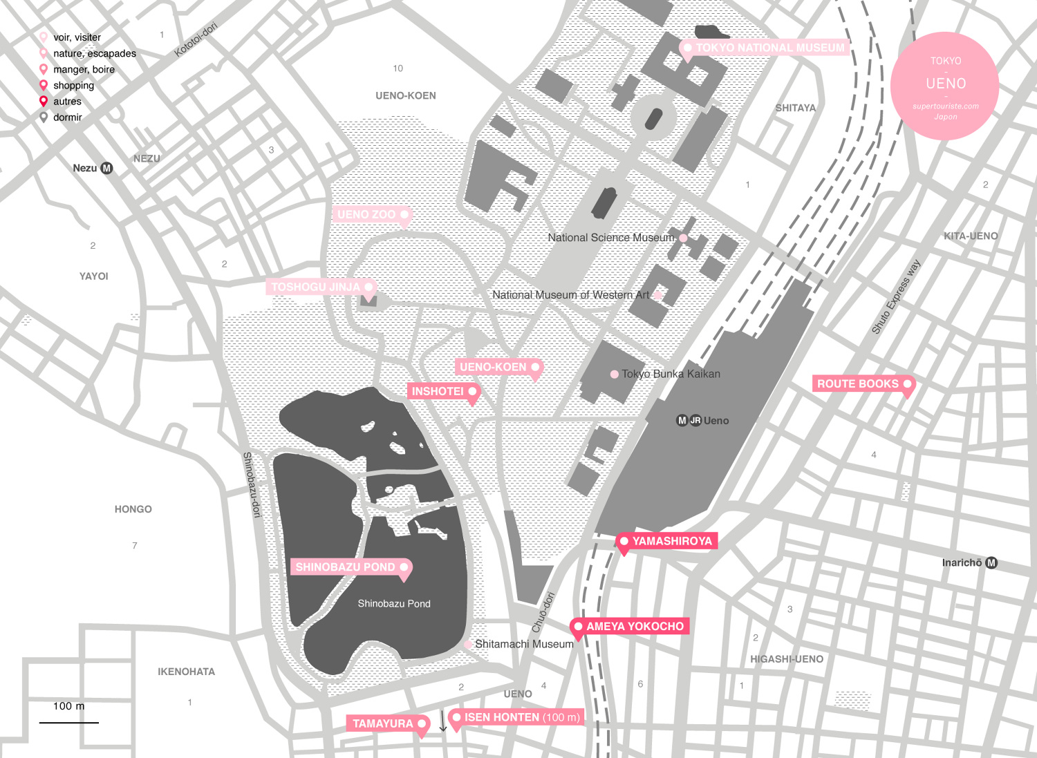 Japon I Tokyo I city guide par quartiers I Ueno - supertouriste