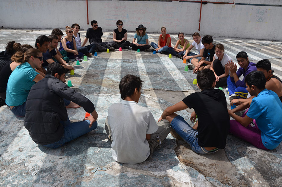 Pool 2.0 - Open air community space in the Child Protection Center ...