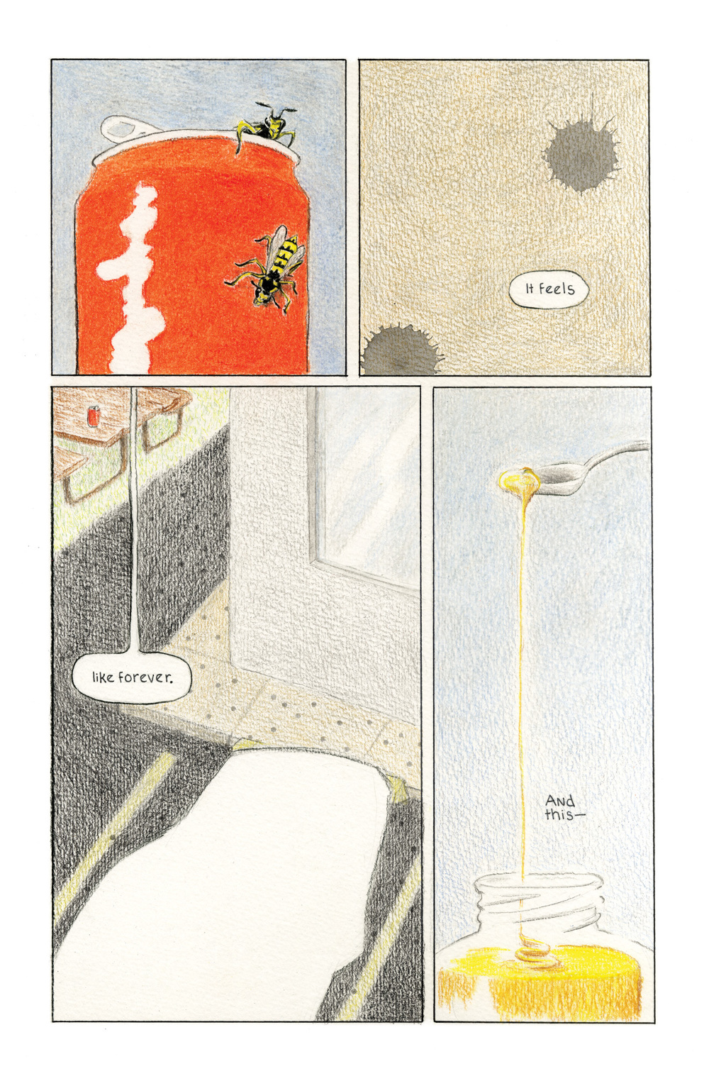 "Keeping Time" | INK BRICK no. 1 - Alexander Rothman | Comics Poetry